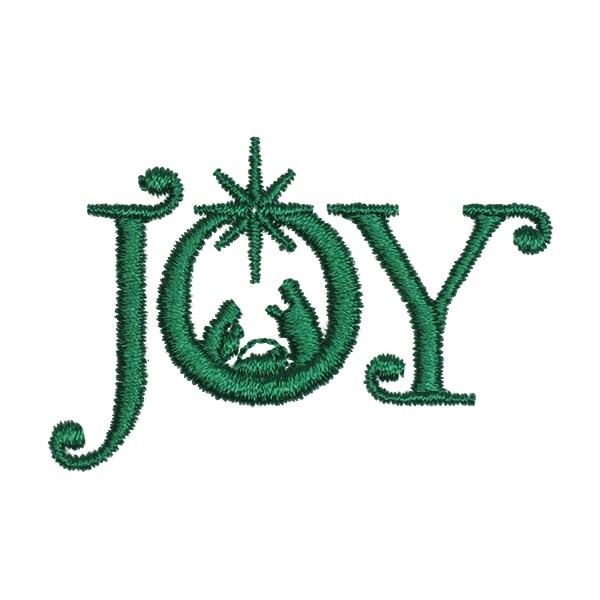 Christmas Joy Embroidery Design Instant Download PES DST | Etsy