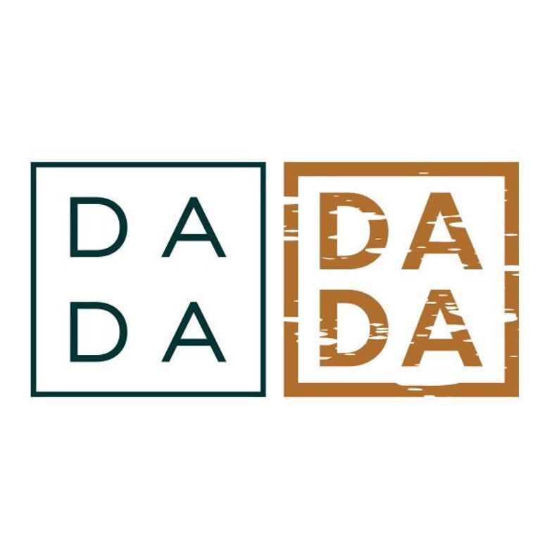 Dada Cuttable Design SVG PNG DXF & Eps Designs Cricut Cameo - Etsy