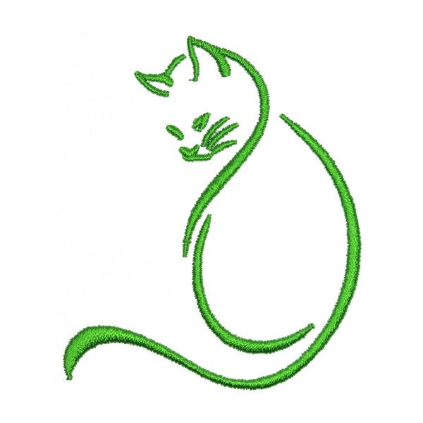 Embroidery Cat - Etsy