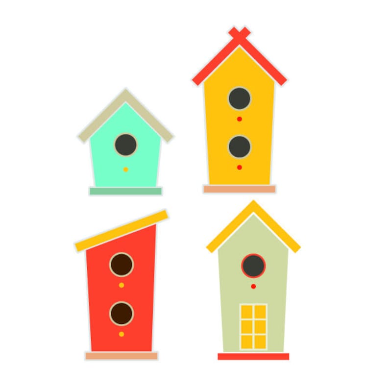 Birdhouse Cuttable Design SVG PNG DXF & Eps Designs Cricut - Etsy