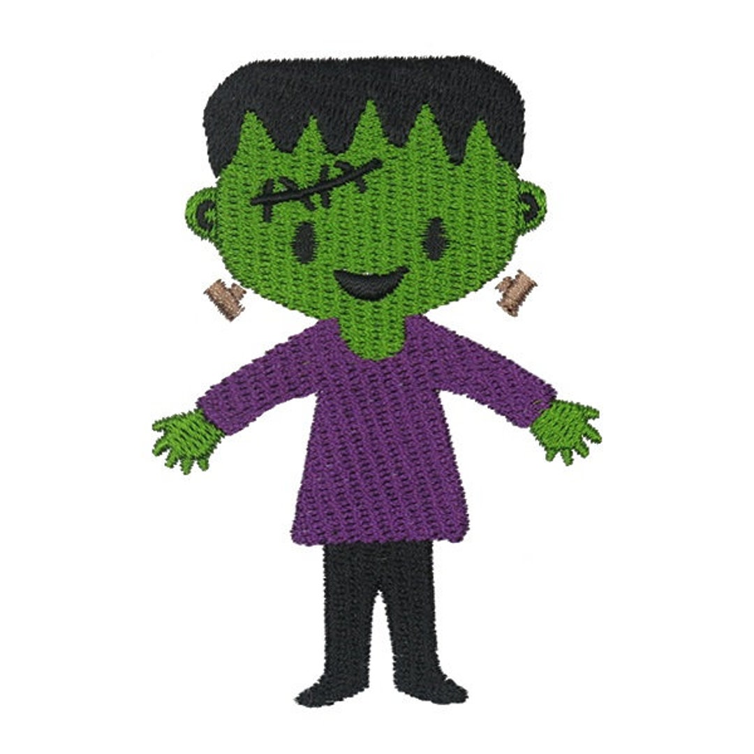 Frankenstein Embroidery Design Instant Download PES DST - Etsy