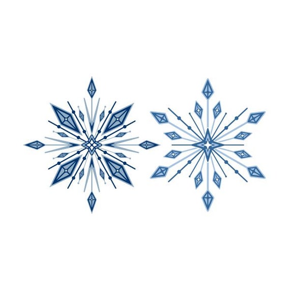 Snowflake Cuttable Design SVG PNG DXF & Eps Designs Cricut | Etsy