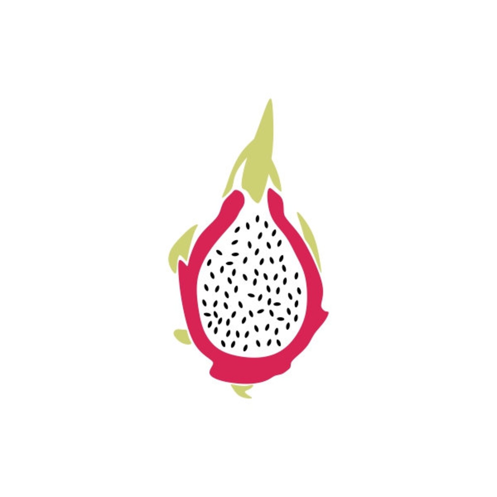 Dragonfruit Pitaya Cuttable Design SVG PNG DXF & Eps Designs - Etsy