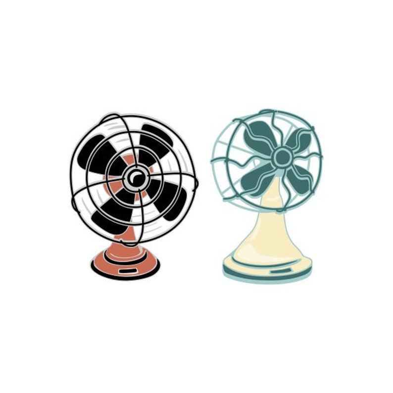 Mini Fan Cuttable Design SVG PNG DXF & eps Designs Cricut | Etsy