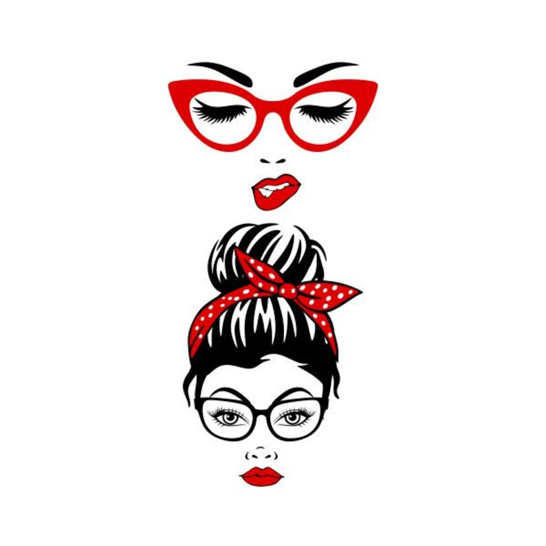 Ladys Cuttable Design SVG PNG DXF & Eps Designs Cricut Cameo - Etsy