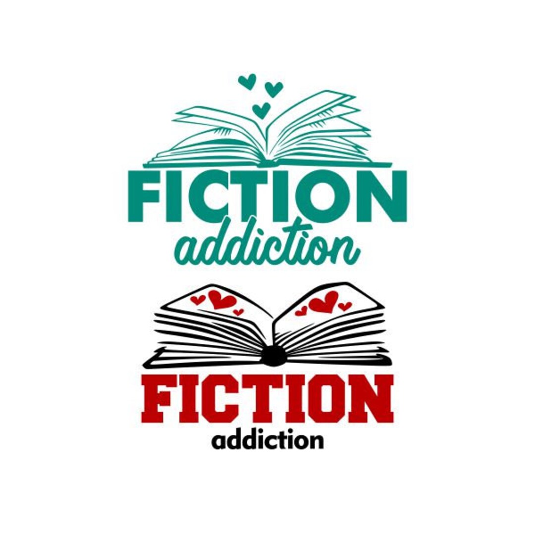 Fiction Addiction Cuttable Design SVG Cut File Designs - Etsy