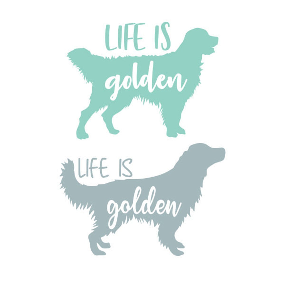 Life is Golden Cuttable Design SVG PNG DXF & Eps Designs - Etsy