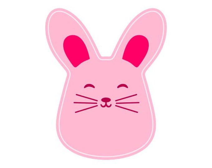 Bunny Cuttable Design SVG PNG DXF & Eps Designs Cricut Cameo - Etsy