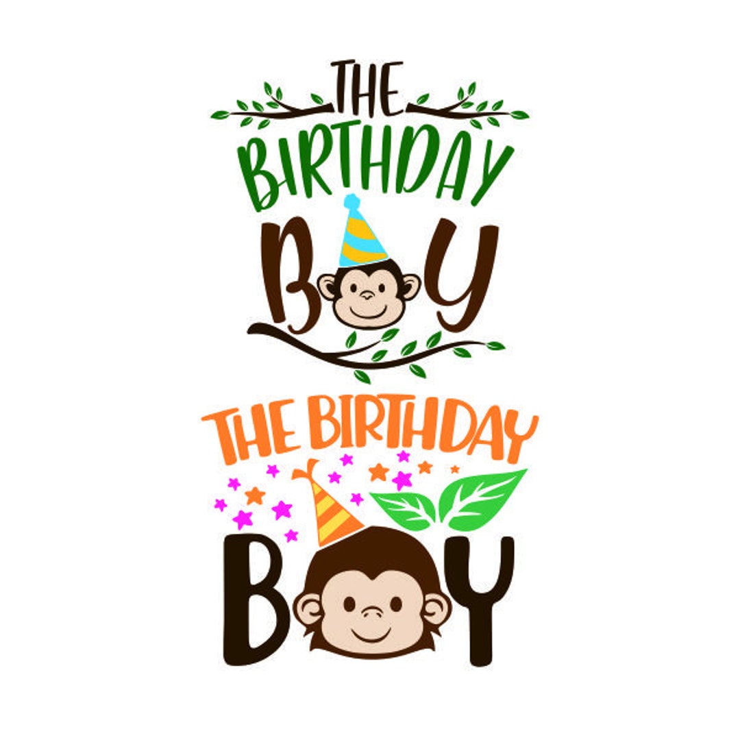 The Birthday Boy Cuttable Design SVG PNG DXF & Eps Designs Cricut Cameo ...