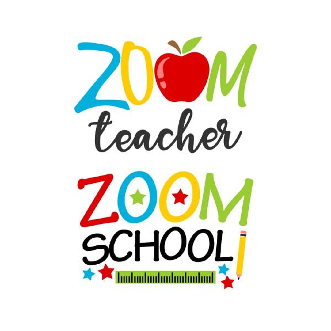 Zoom Teacher Zoom School Cuttable Design SVG PNG DXF & Eps Designs ...