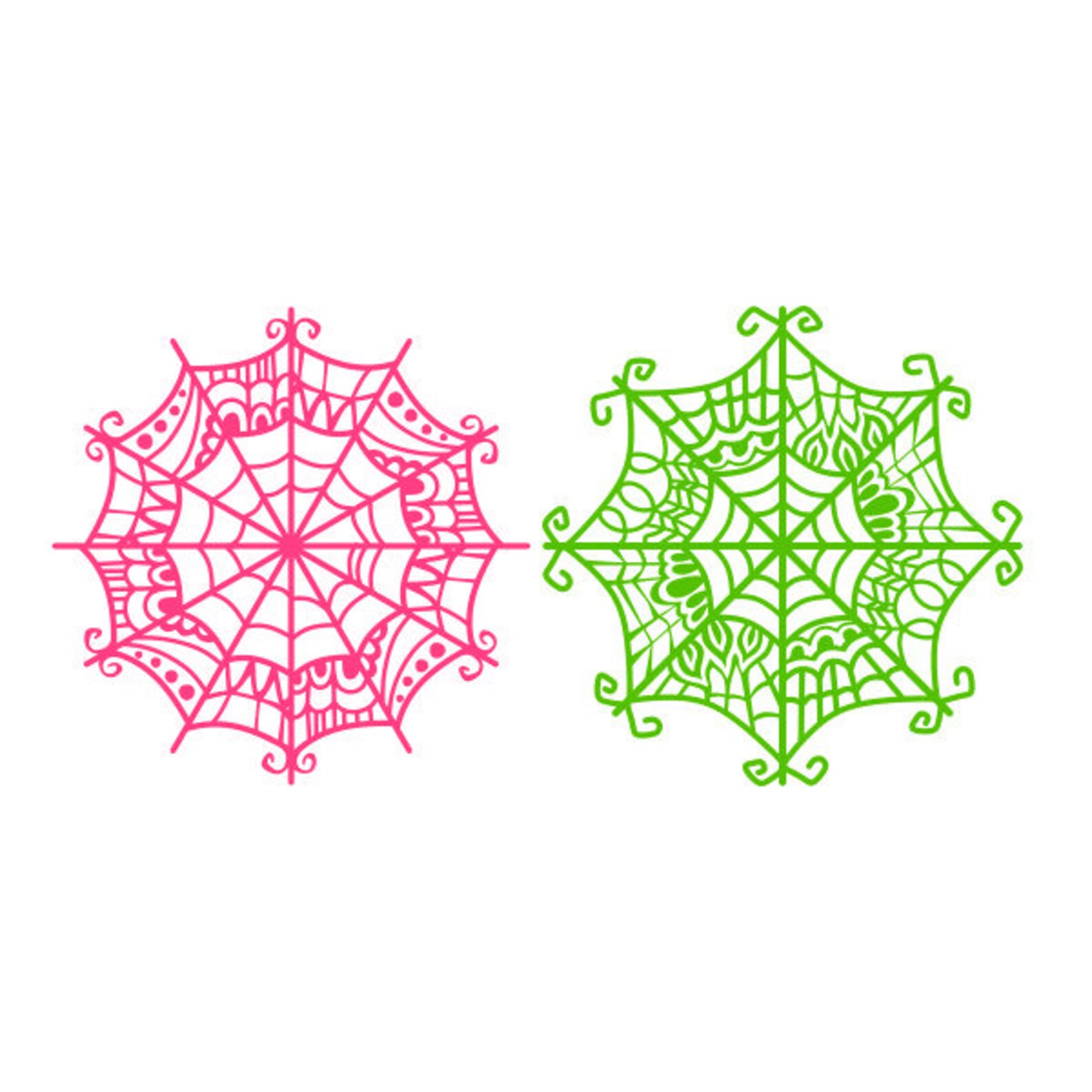 Spider Web Cuttable Design SVG PNG DXF & Eps Designs Cricut - Etsy