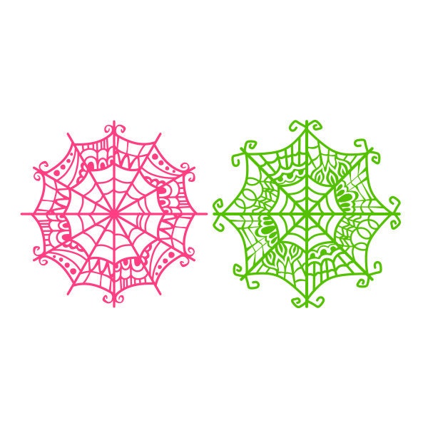Spider Web Cuttable Design SVG PNG DXF & Eps Designs Cricut - Etsy