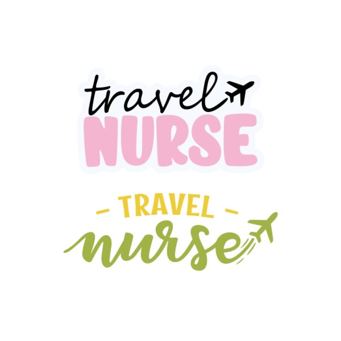 Travel Nurse Cuttable Design SVG PNG DXF & Eps Designs Cricut - Etsy