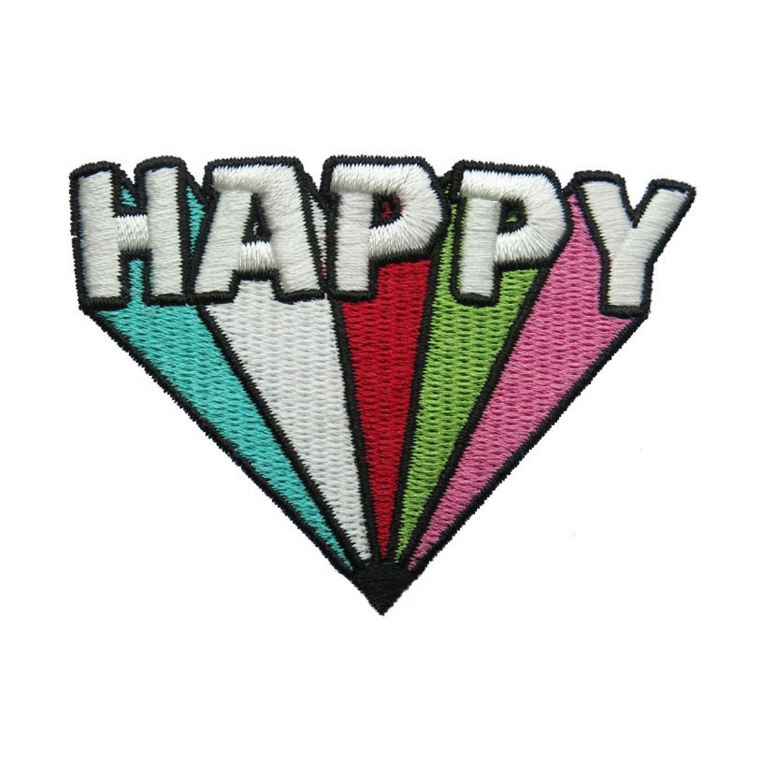 Happy Embroidery Design Instant Download PES DST - Etsy