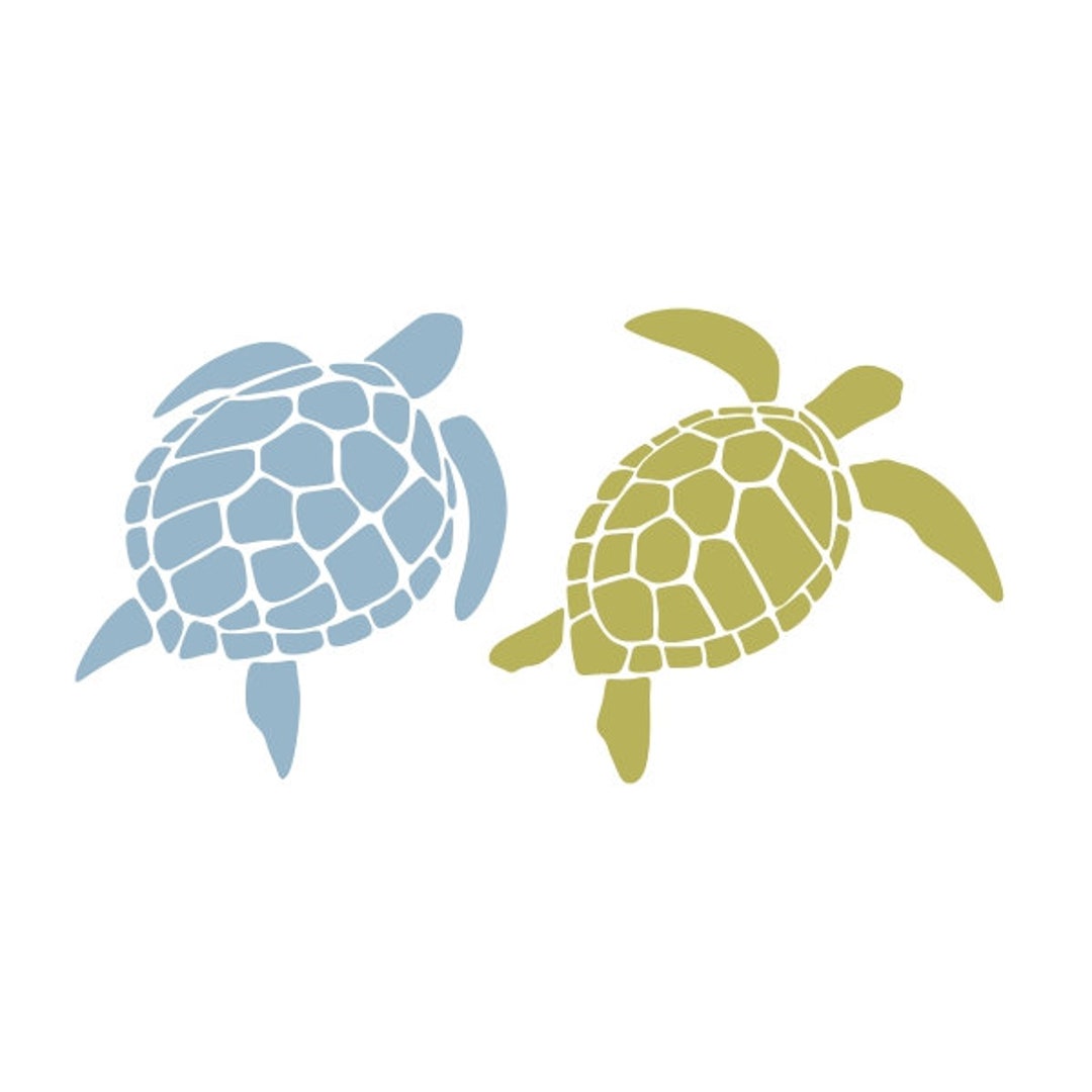 Sea Turtle Cuttable Design SVG PNG DXF & Eps Designs Cricut Cameo File ...