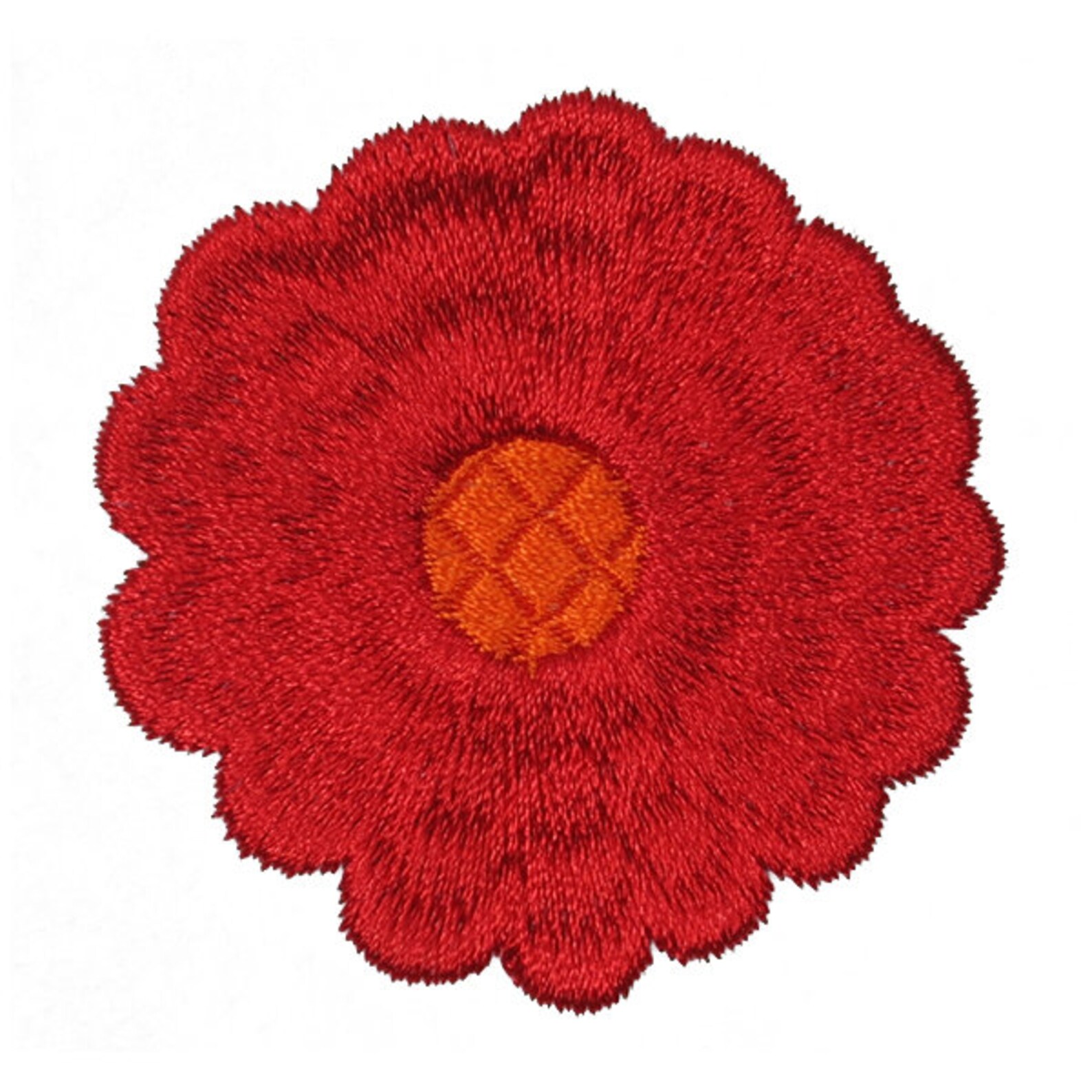 Poppy Flower Embroidery Design Instant Download PES DST - Etsy