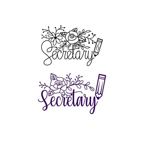 Vector Secretary Svg - Etsy