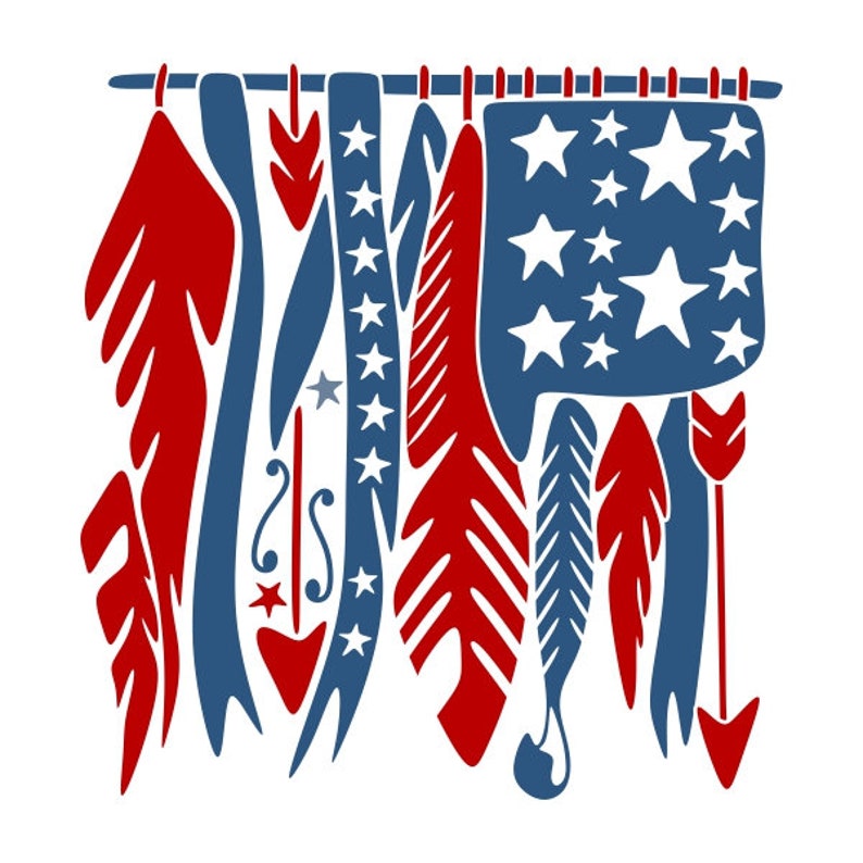 Feather Flag Cuttable Design SVG PNG DXF & Eps Designs Cricut | Etsy