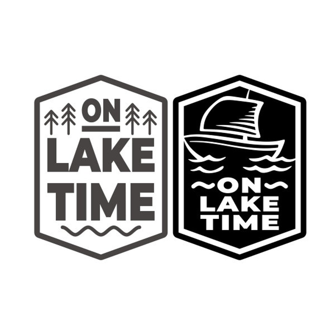 On Lake Time Cuttable Design SVG PNG DXF & Eps Designs Cricut Cameo ...
