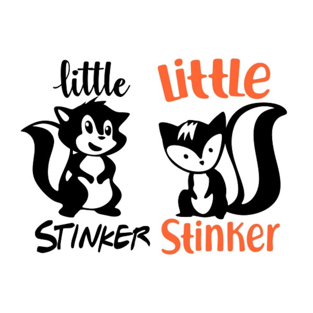 Little Stinker Cuttable Design SVG PNG DXF & Eps Designs - Etsy
