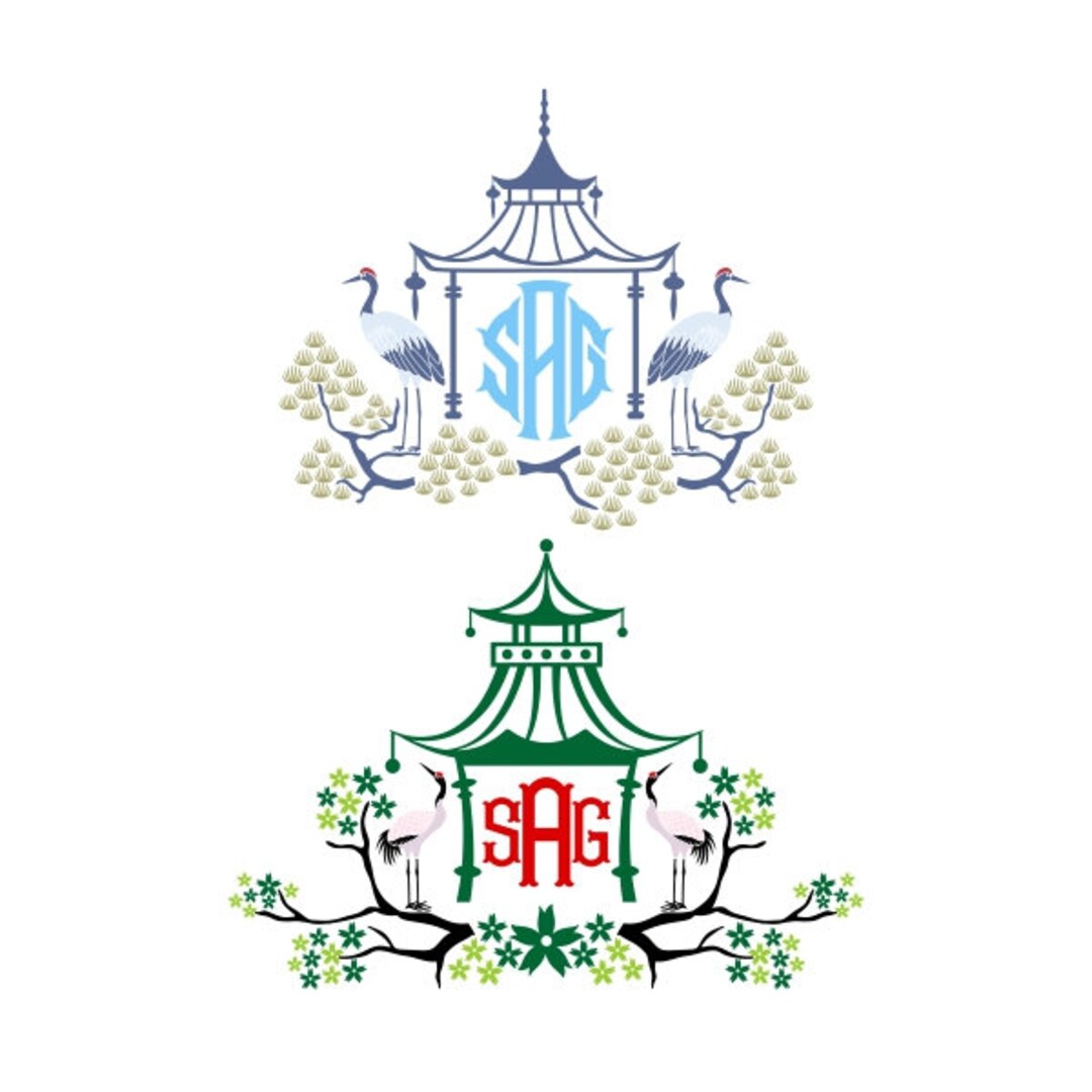 Pagoda Cuttable Design SVG PNG DXF & Eps Designs Cricut Cameo File ...
