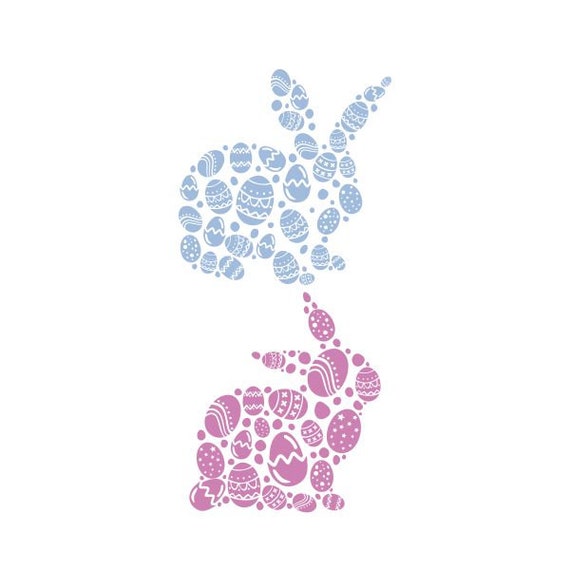 Easter Bunny Cuttable Design SVG PNG DXF & Eps Designs Cricut | Etsy
