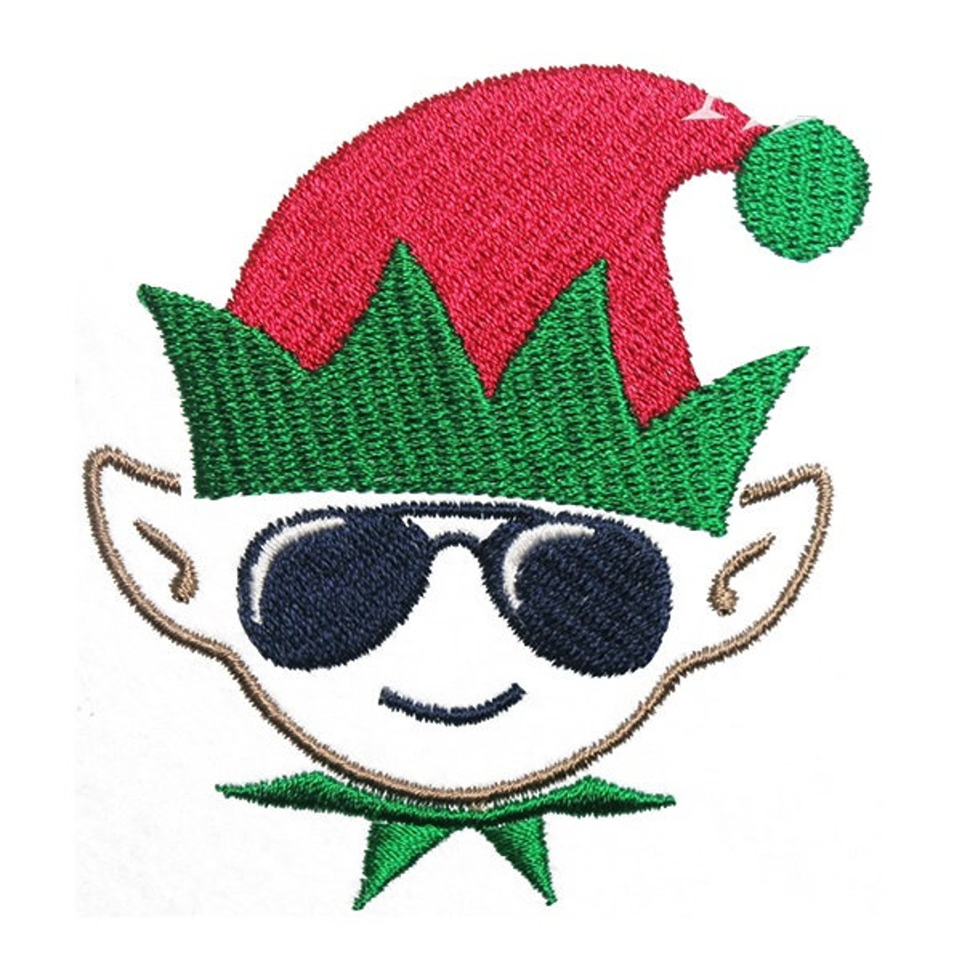 Cool Elf Embroidery Design Instant Download PES DST - Etsy