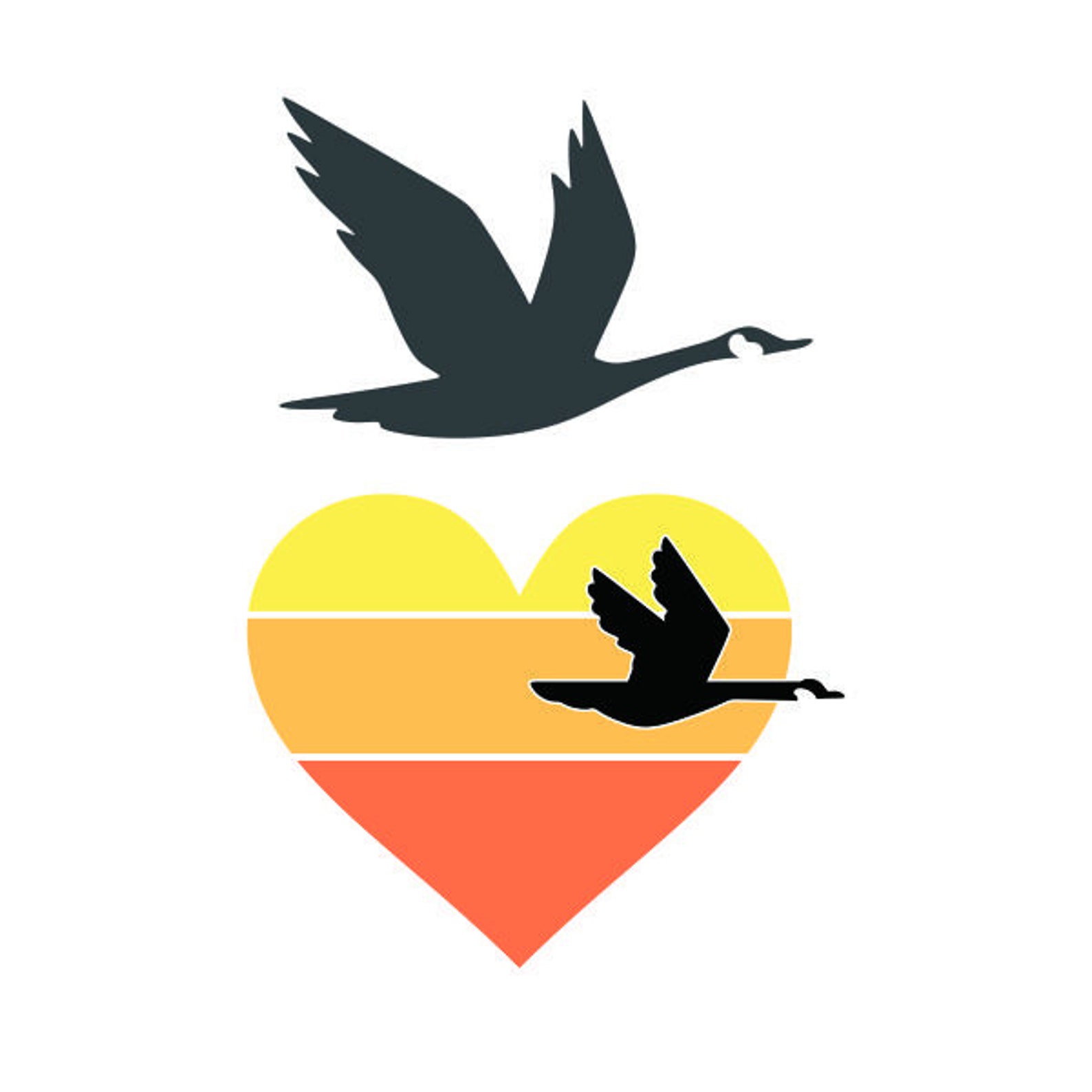 Wawa Goose Cuttable Design SVG PNG DXF & Eps Designs Cricut - Etsy