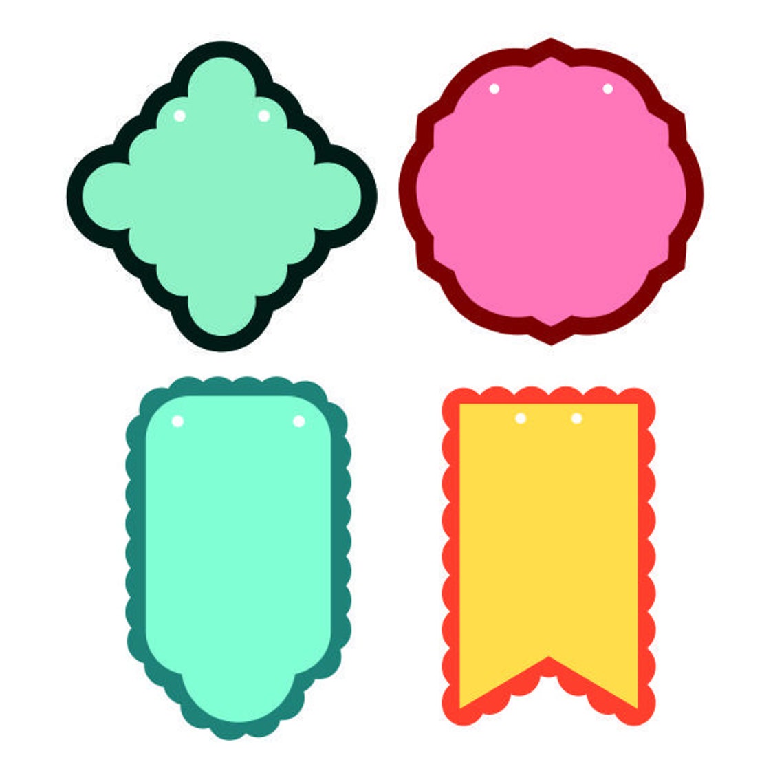 Layer Banner Cuttable Design SVG PNG DXF & Eps Designs Cricut - Etsy