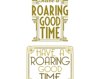 Roaring Good Time - Etsy