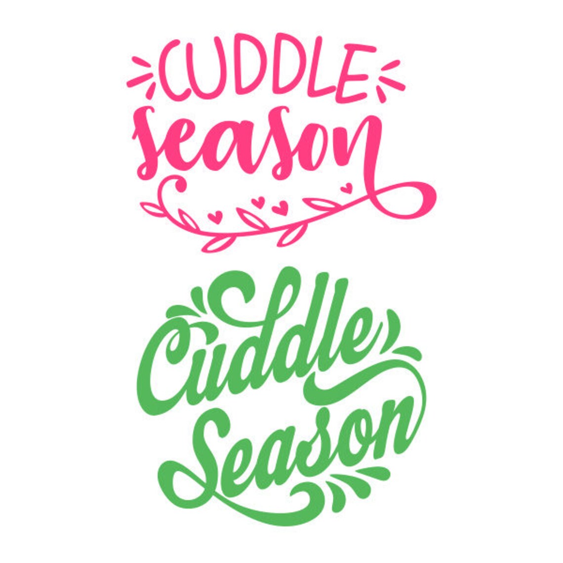 Cuddle Season Cuttable Design SVG PNG DXF & Eps Designs Cricut - Etsy