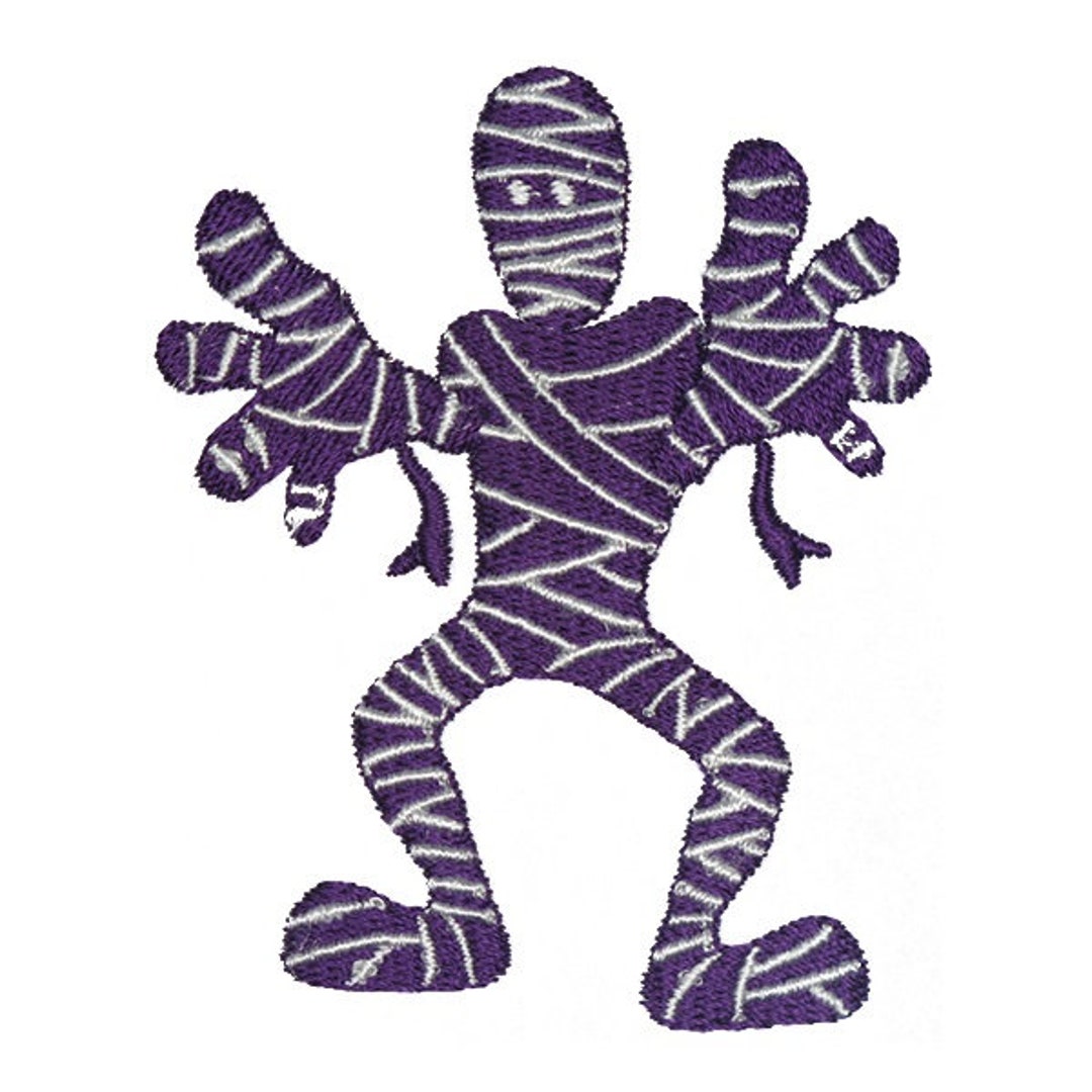Mummy Embroidery Design Instant Download PES DST - Etsy
