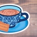 Chai Time Sticker | Desi Sticker | Indian Food Chai Coffee Biscuit ...