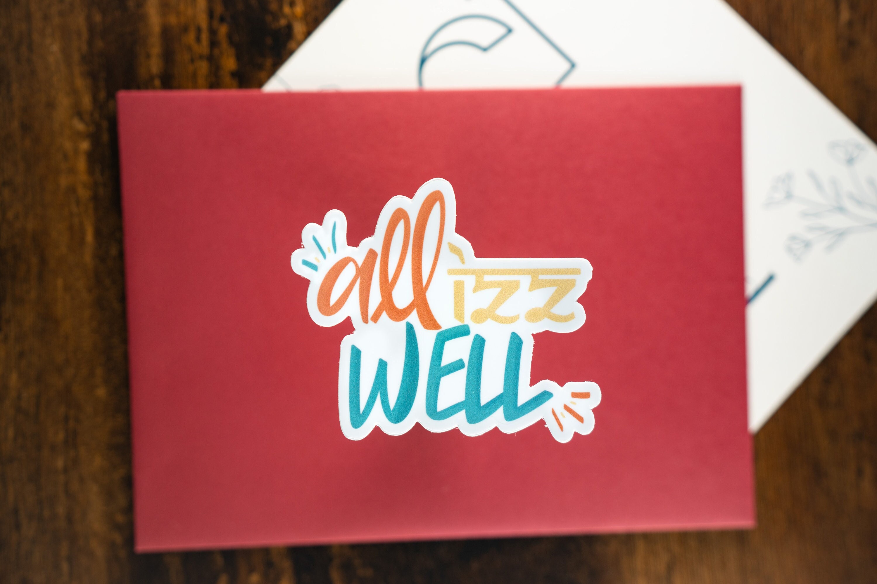 All Izz Well Sticker Desi Sticker South Asian Sticker | Etsy