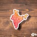 South Asia Map Sticker Desi Sticker Mandala Sticker - Etsy