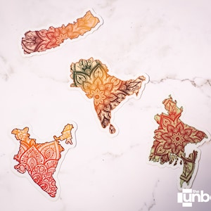 Desi Indian Sticker Set: South Asian Stickers, Laptop Decals - Etsy