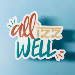 All Izz Well Sticker | Desi Sticker | South Asian Sticker Bollywood ...