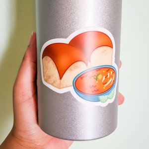 Pav Bhaji Sticker: Indian Street Food Art, Waterproof Vinyl - Etsy