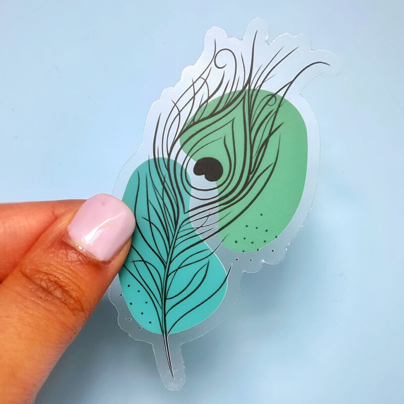 Peacock Stickers - Etsy