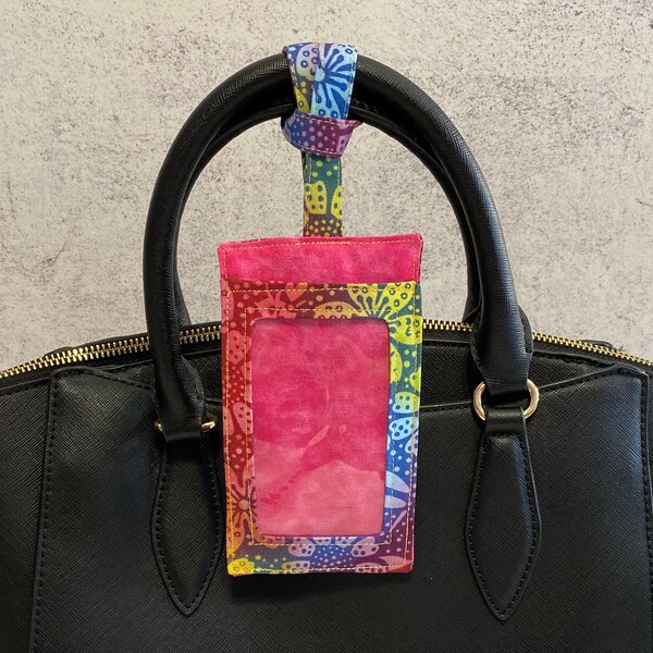 Fabric Luggage Tag - Etsy