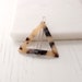 Triangle Tortoise Hair Pin. Triangle Acetate Hair Pin. - Etsy
