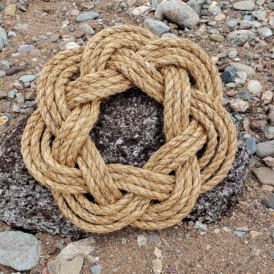 Pure Manila Rope Sailor Wreath - Etsy Canada