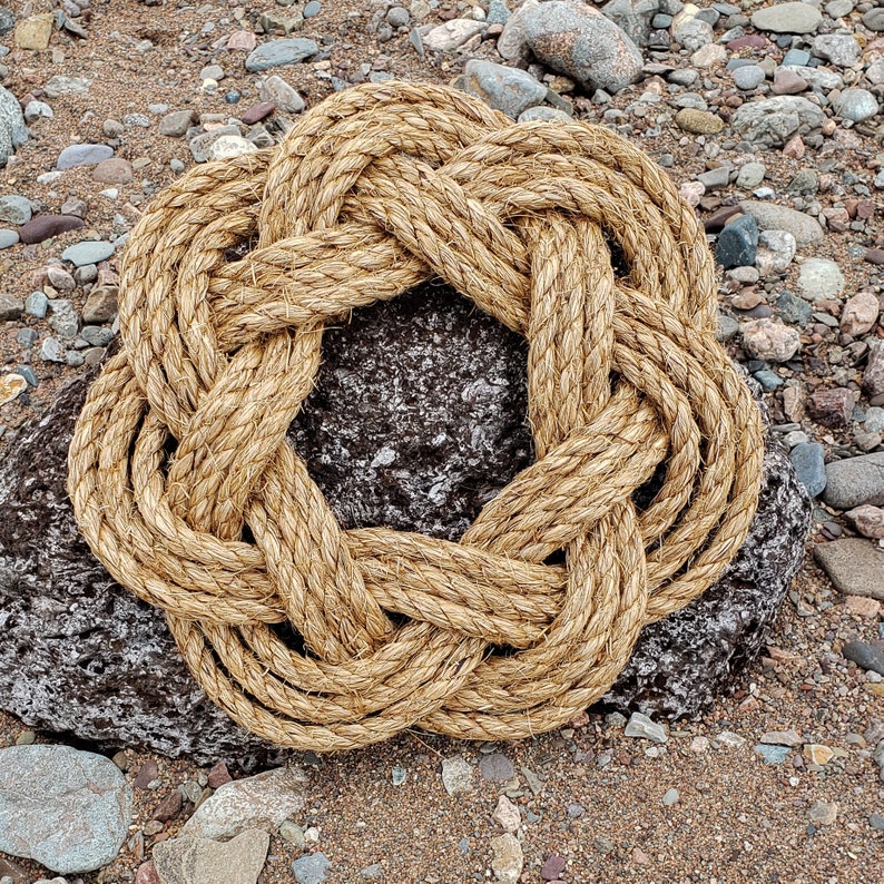 Pure Manila Rope Sailor Wreath - Etsy