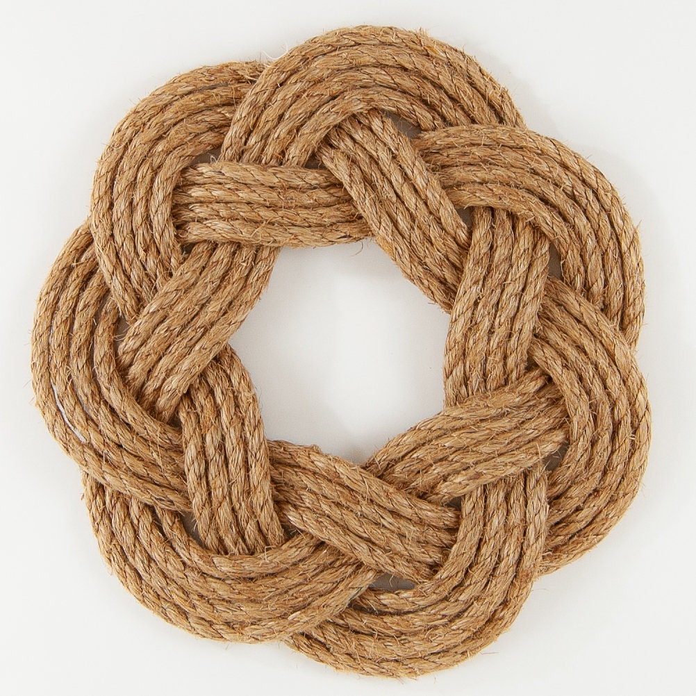 Pure Manila Rope Sailor Wreath - Etsy