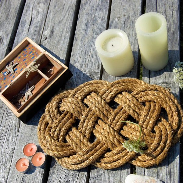 Manila Rope Rug - Etsy