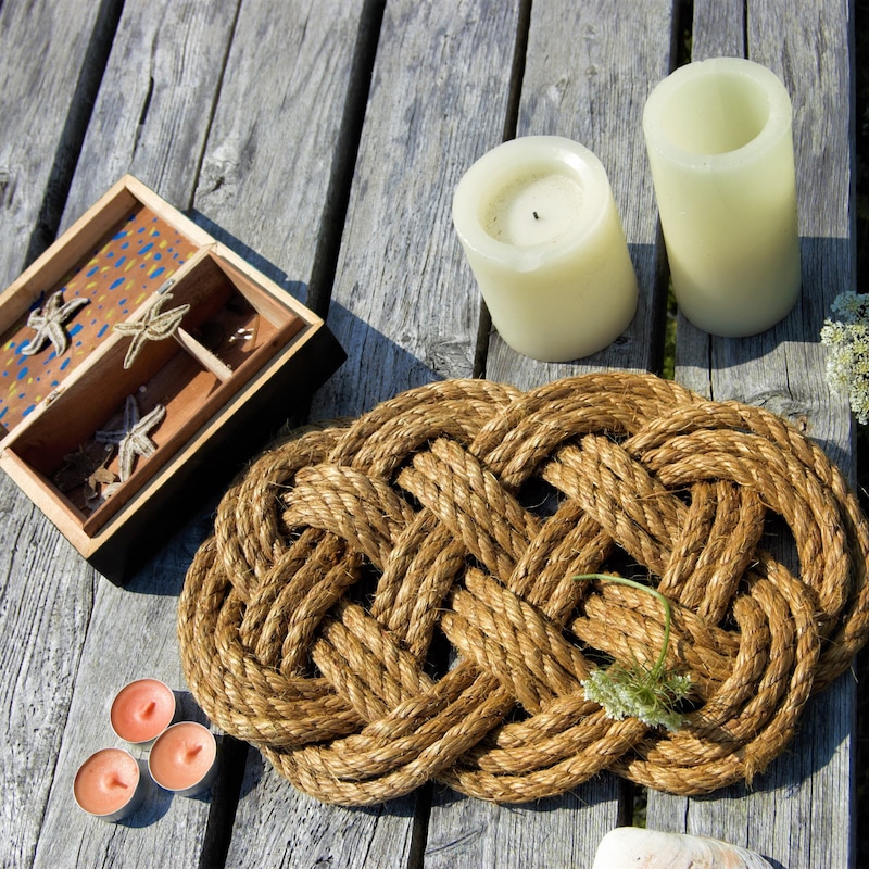 Manila Rope Rug - Etsy