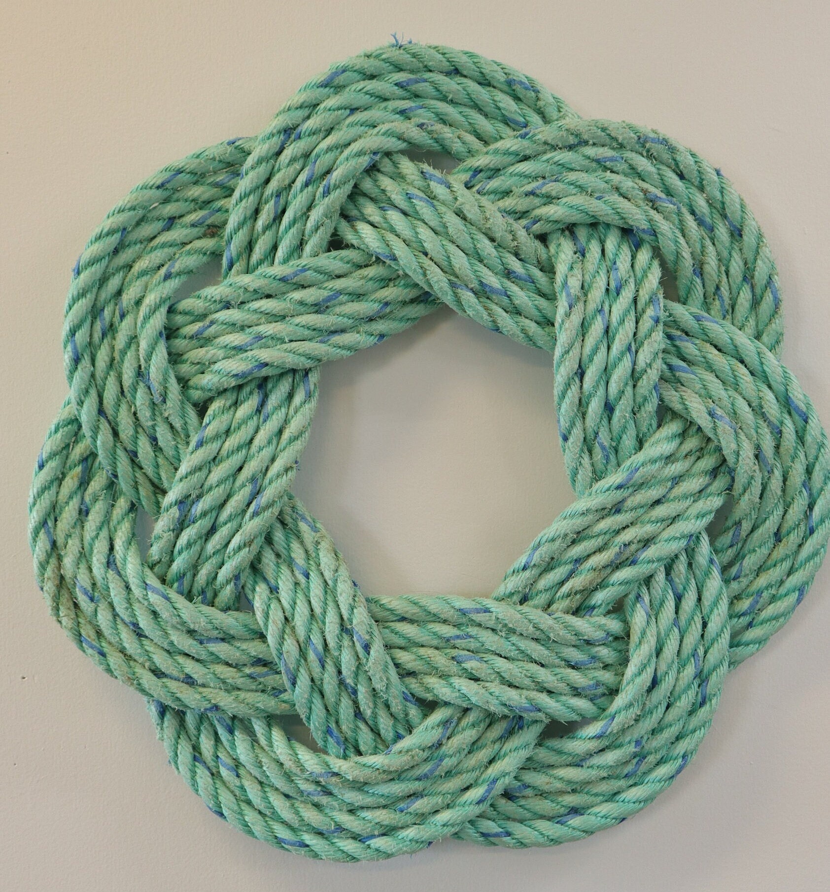 Reclaimed Lobster Fishing Rope Wreath - Etsy