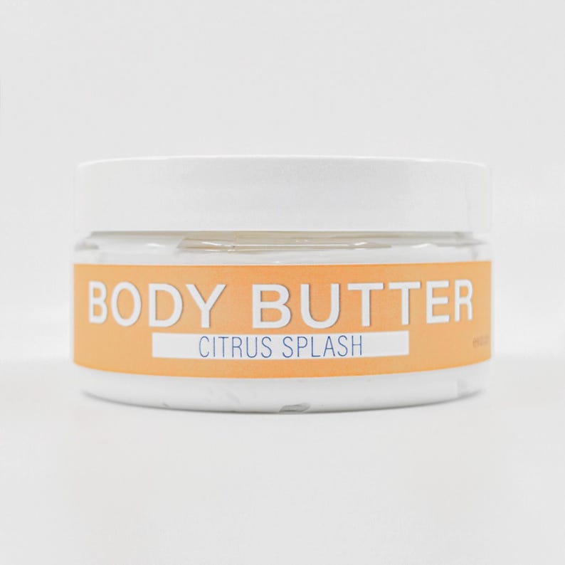 Body Butter Citrus Splash 8 Oz Jar - Etsy
