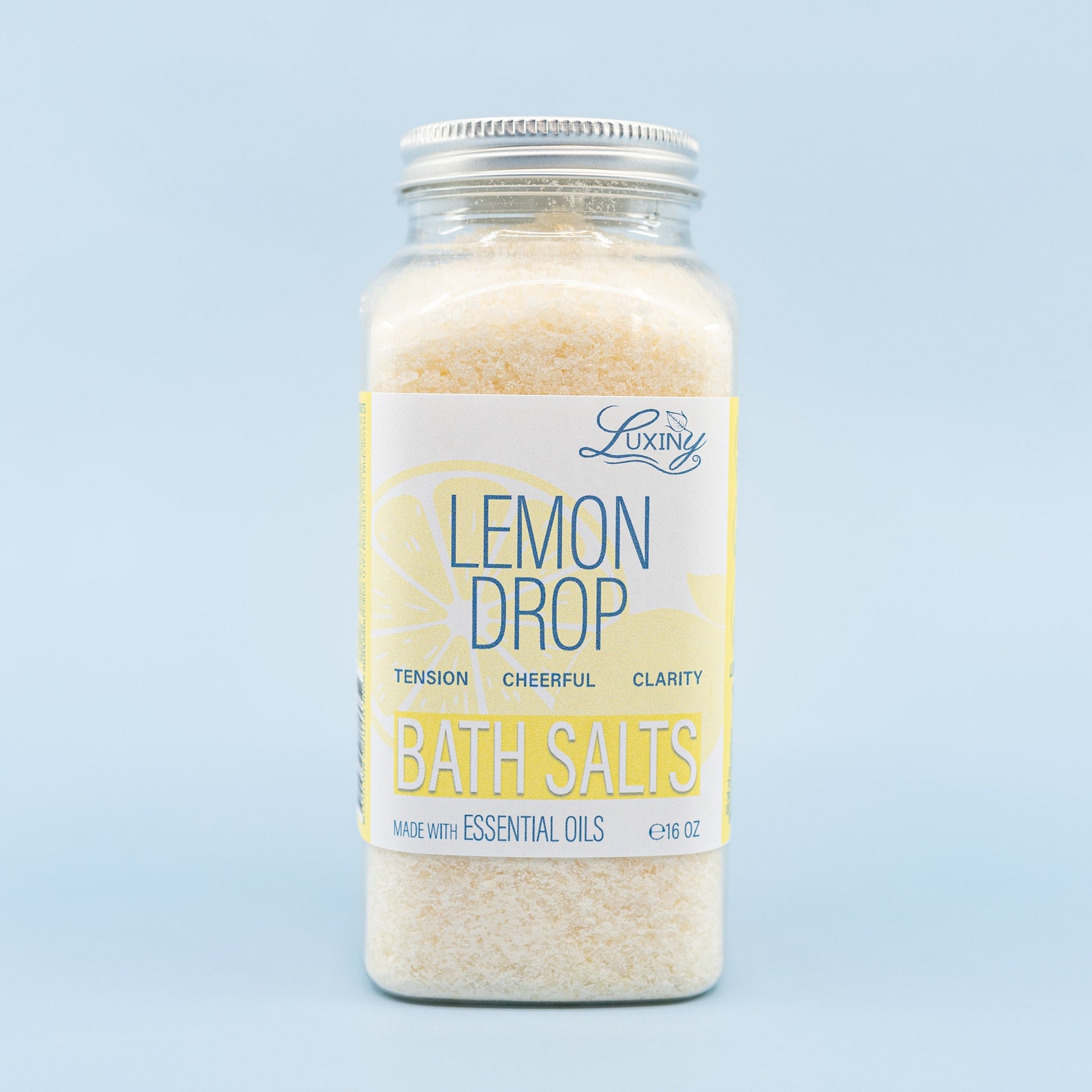 Bath Salts Lemon Drop Essential Oil Large - Etsy