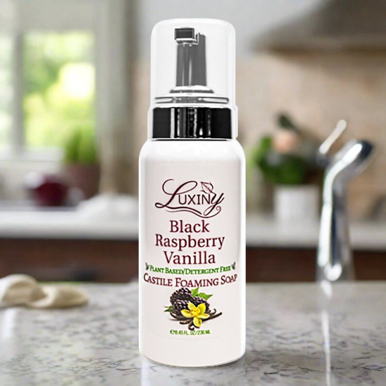 Black Raspberry Vanilla Foaming Hand Soap - Etsy